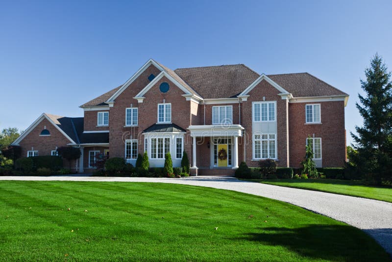 Large Homes stock photo. Image of exterior, building - 22887286