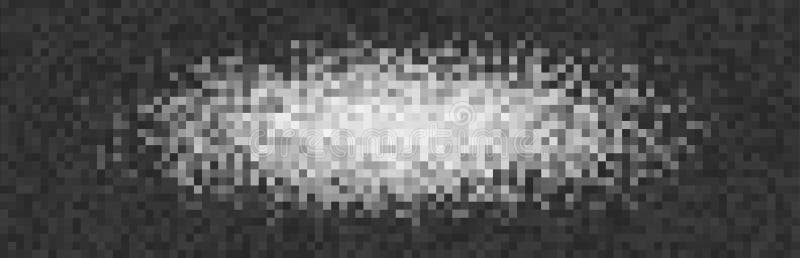 Large Horizontal Pixelated Censor Bar in Grayscale, Full-width Blur for ...