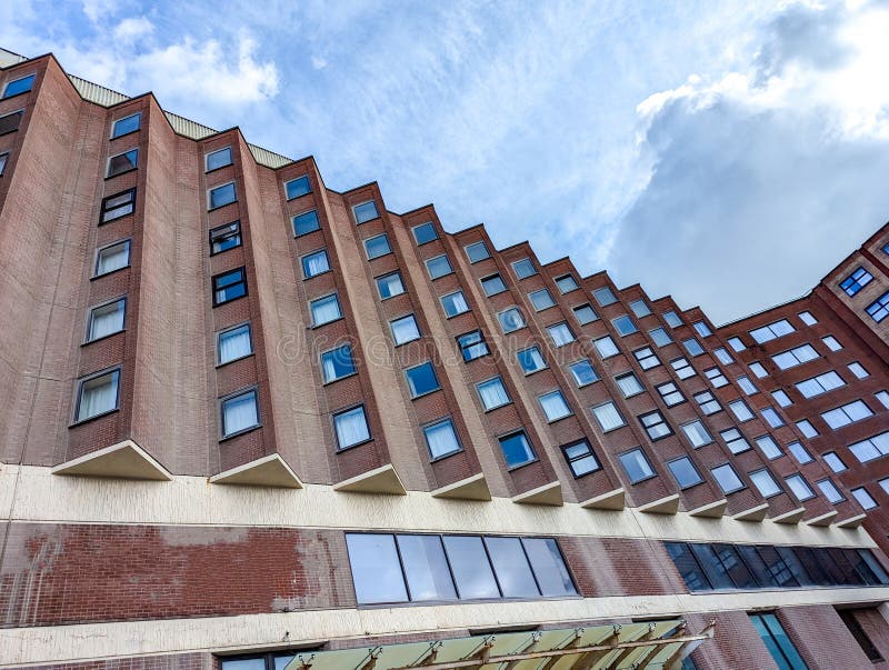A Large Hotel Building Seen from the Ground Upwards Editorial Image ...
