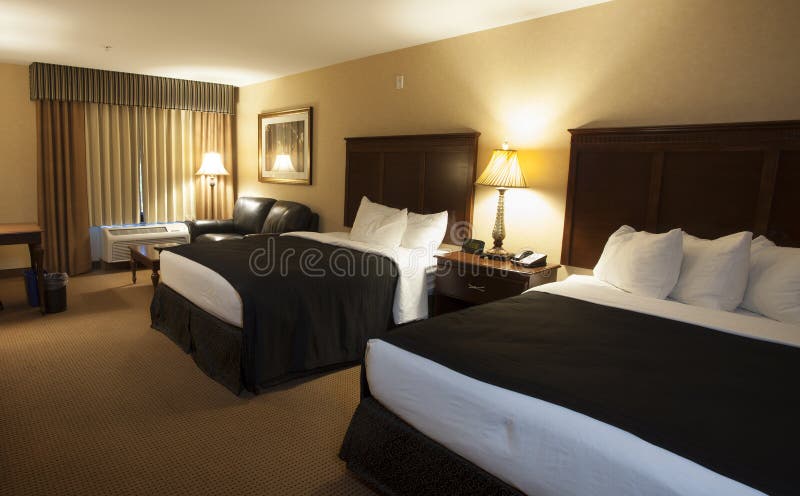 Large hotel room stock photo. Image of telephone, walls - 78789206
