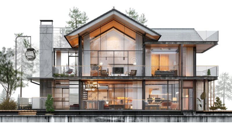 A Large House with Multiple Windows and a Complex Design, Suitable for ...