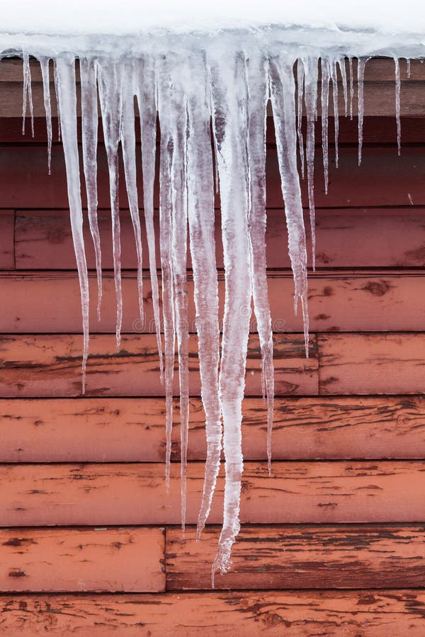 Large Icicles stock image. Image of freeze, boards, extreme - 56540909