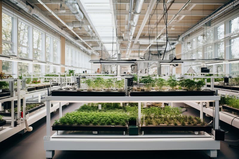 Indoor Cannabis Cultivation Facility with Advanced Hydroponic Systems ...