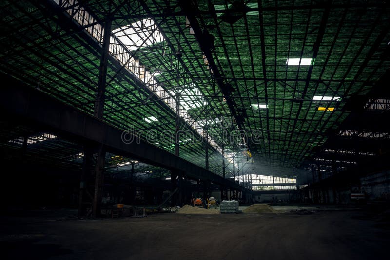 Warehouse stock photo. Image of industrial, perspective - 10288448