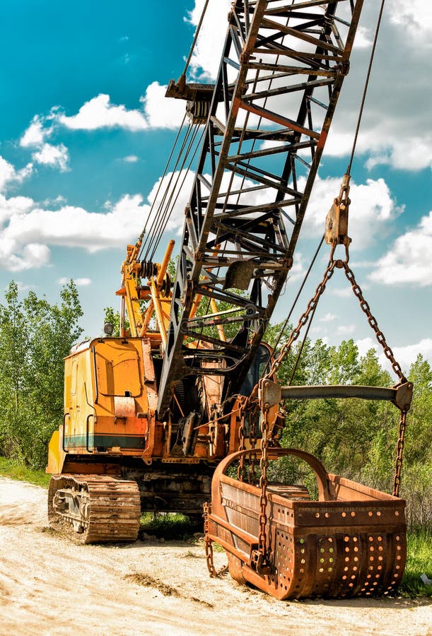 Large Industrial Machine Closeup Stock Image - Image of powerful, mover ...