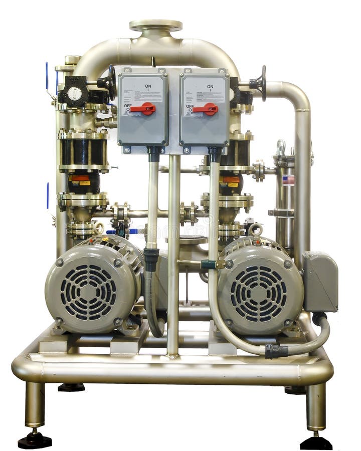 Large Industrial Pump stock photo. Image of steel, produce - 22601148