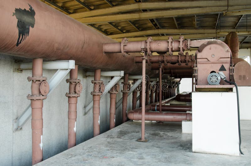 Large industrial pump stock image. Image of background - 146156581