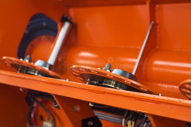 Large Industrial Woodworking Machine Close Stock Photo - Image of ...