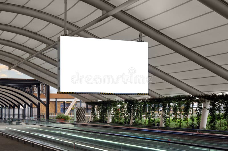 A Large Information Display for Outdoor Advertising is Installed on the ...
