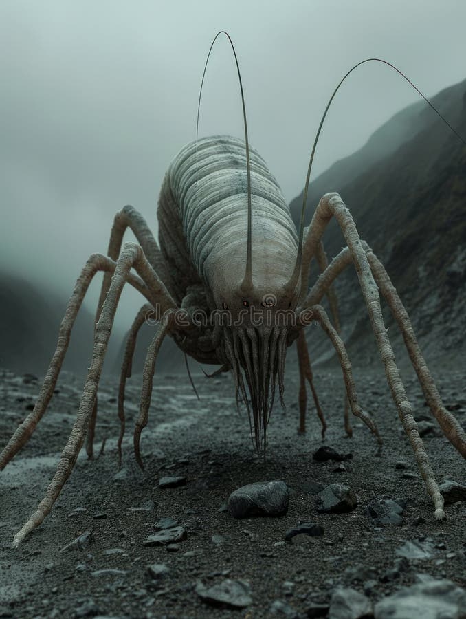 A Large Insect with Long Legs and Long Legs Stock Image - Image of ...