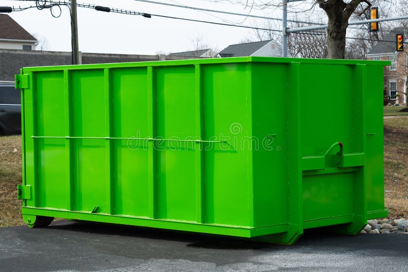 Large Iron Waste Bin Dirty Recycle Metal Stock Image - Image of ...