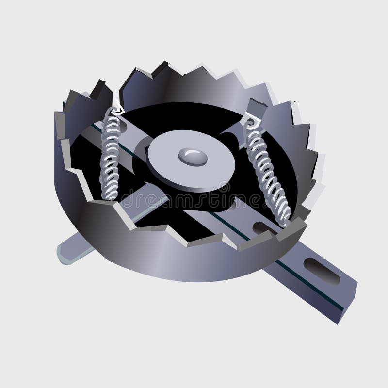 Large Steel Trap Stock Illustrations – 16 Large Steel Trap Stock ...