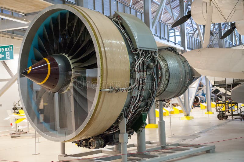 Large jet engine stock image. Image of airflow, power - 63918191