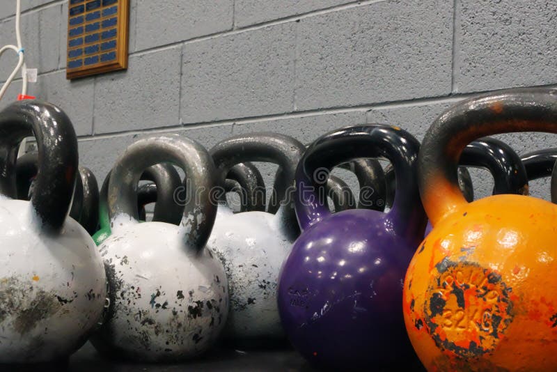 Large Kettlebell Weights stock image. Image of equipment - 139863819