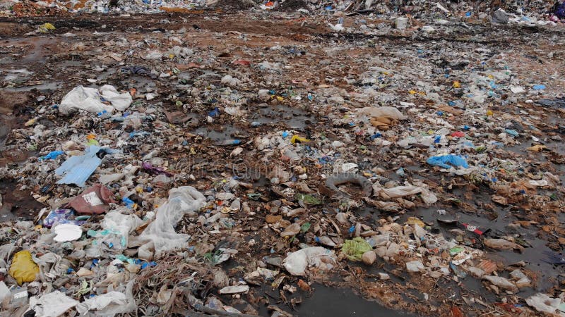 Large Landfill Near the Metropolis. View from the Drone. Stock Image ... Large Landfill Near the Metropolis. View from the Drone. Stock Image ...