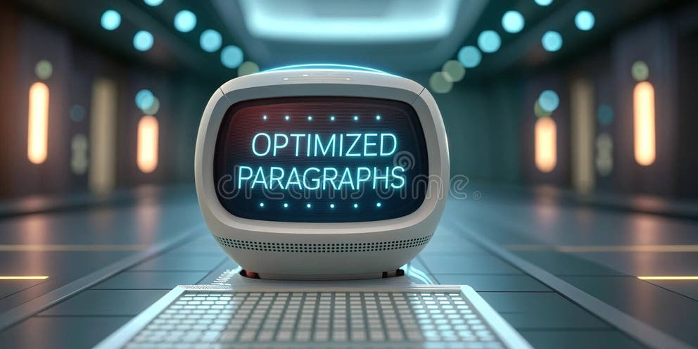 Large Language Model Artificial Intelligence Optimization Futuristic AI Writing Assistant ...