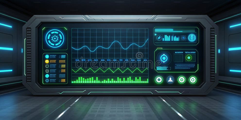 Large Language Model Artificial Intelligence Optimization Sleek Sci Fi Interface Displaying ...
