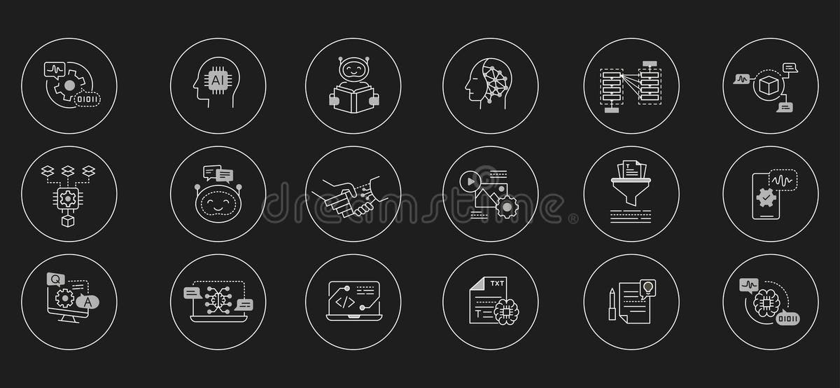 Large Language Model Icon Stock Illustrations – 115 Large Language ...
