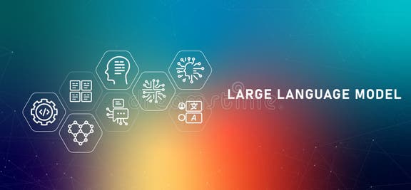 Large Language Model LLM Gradient Header Computing System Big Data Deep ...