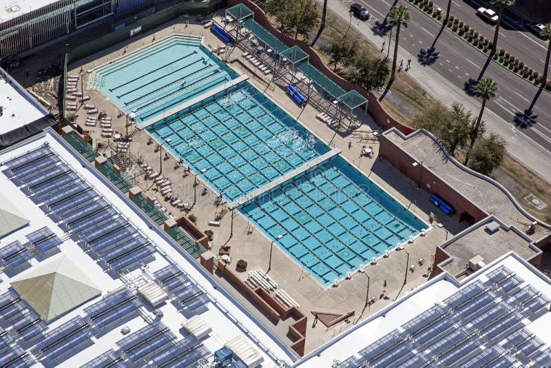 Lap Pool stock photo. Image of rooftop, palm, outdoors - 29732880