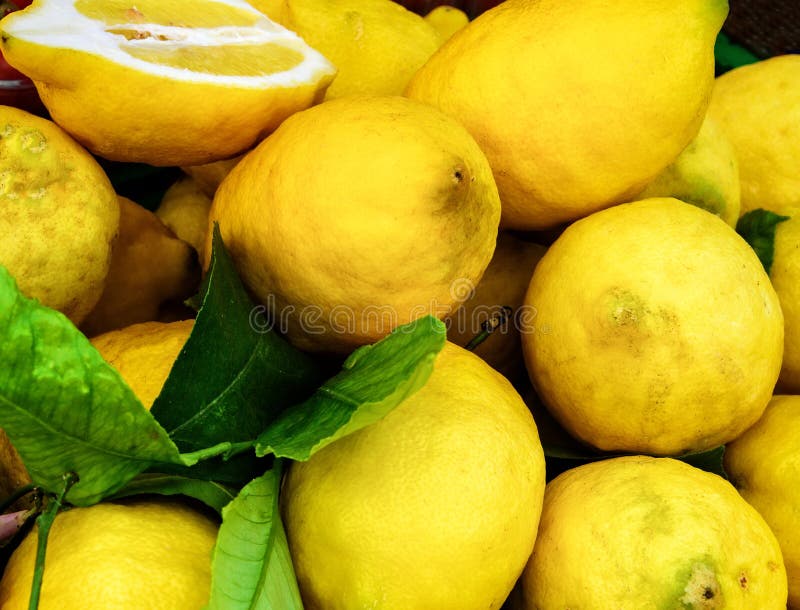 Large Lemons stock photo. Image of vitamin, healthy, food - 85063308