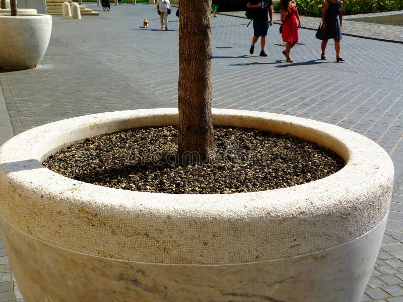 Precast Concrete Tree Planters