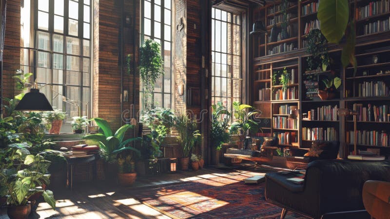 A Large Living Room with Spacious Dimensions is Filled with Natural ...