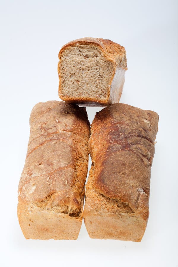 Large loaves of bread stock image. Image of eating, bake - 44239491