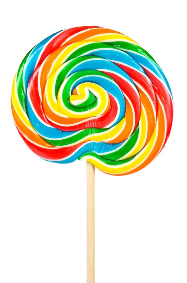 Large lollipop stock image. Image of bonbon, striped - 20150889