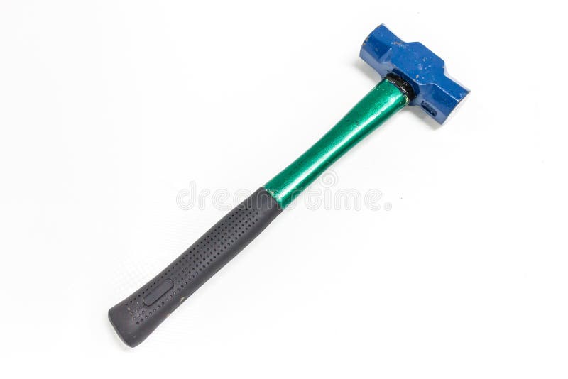 Large Lump Blue Hammer Steel Stock Photo - Image of steel, antique ...