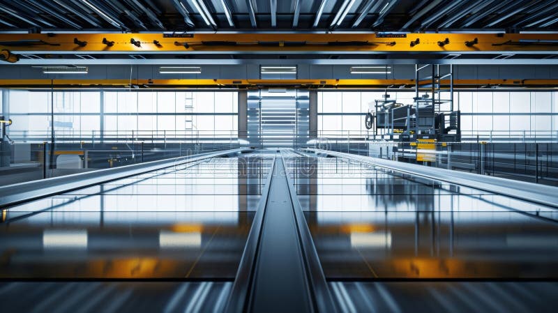 A Large Machine S and Shapes Large Sheets of Glass Which Will ...