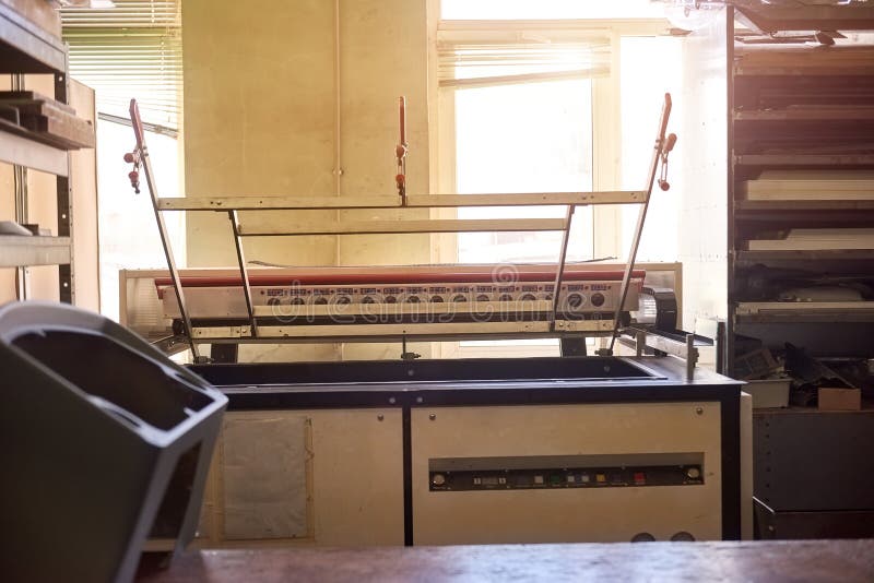 Large machine-tool. stock image. Image of iron, mechanical - 105205469