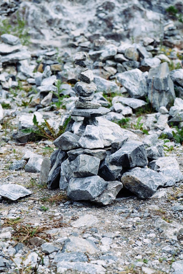 Large Marble Rock in the Forest Stock Image - Image of scenic, bottom ...