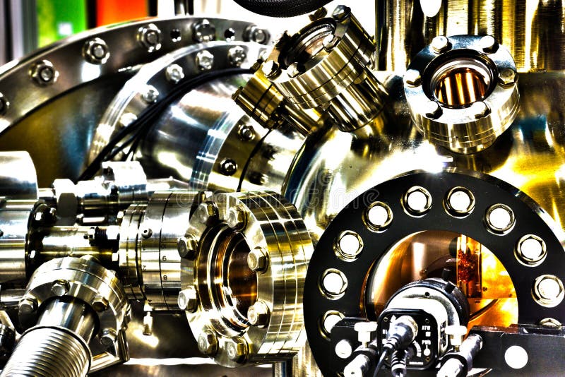 Large Measuring Device Vacuum Device Stock Image - Image of board ...