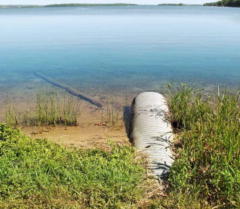 Drain Pipe stock photo. Image of metal, industrial, round - 34806208