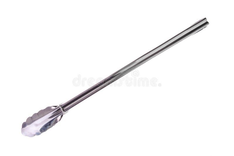 Large metal kitchen tongs stock image. Image of metal - 318613859