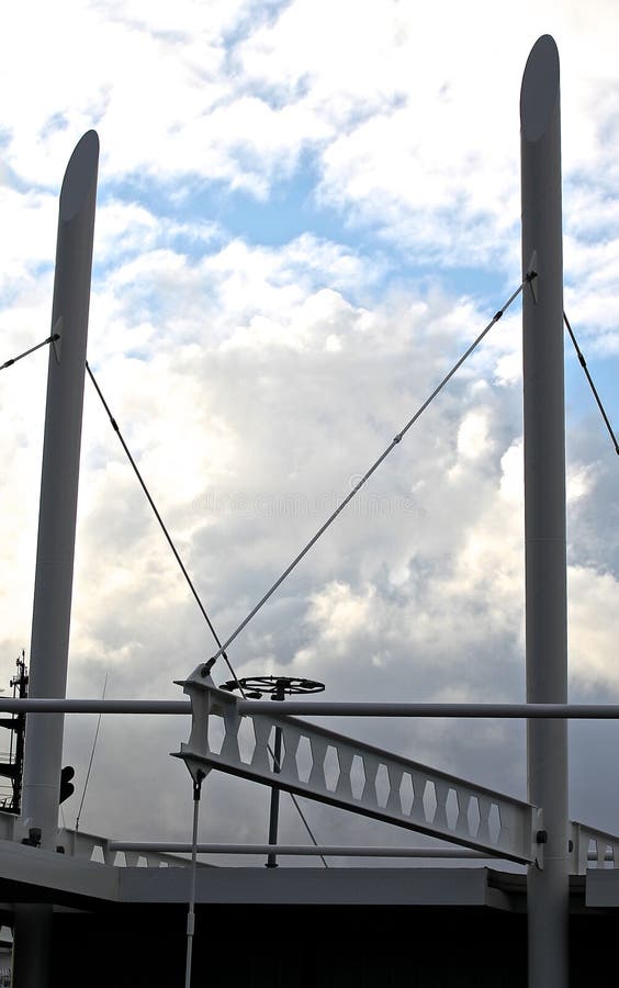 Large metal rigging stock image. Image of harbour, rigging - 56219031