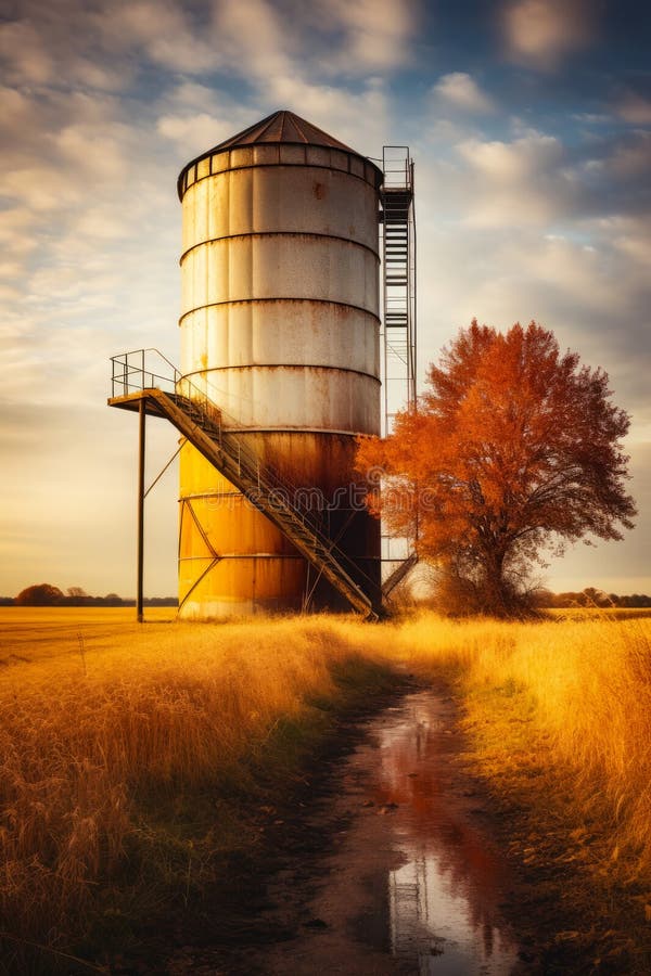 Tall Silo Stock Illustrations – 140 Tall Silo Stock Illustrations ...