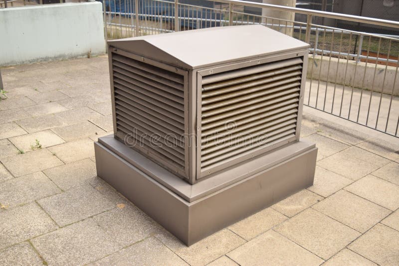 Large metallic air vent stock photo. Image of outdoor - 82378812