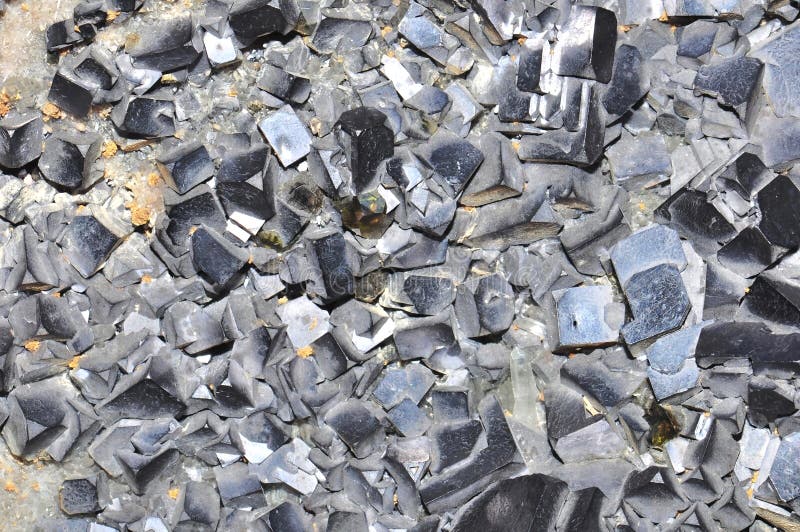 Minerals - Geodes from Iceland Teigarhorn Nature Reserve Stock Image ...