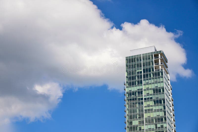 Large Modern Buildings in Canada Stock Image - Image of city, downtown ...
