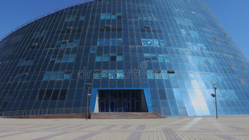 Large Modern Buildings in the Center of Nursultan Stock Footage - Video ...