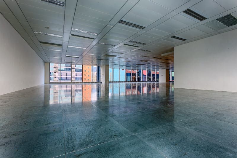 Large modern empty floor stock photo. Image of modern - 34499064