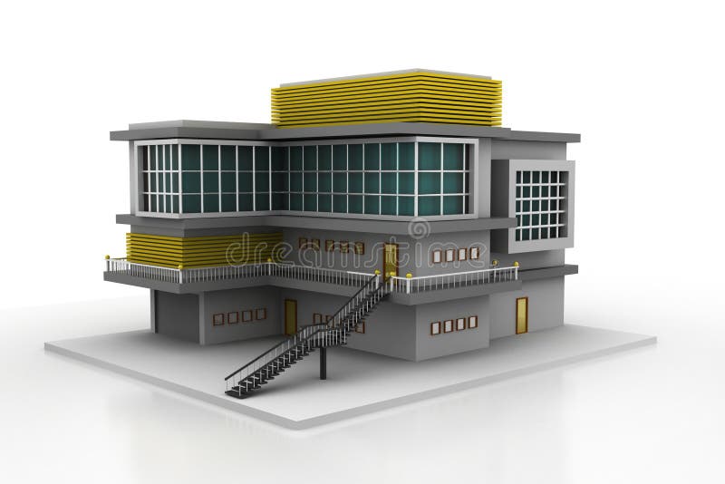 Logistic centre stock vector. Illustration of building - 8217283