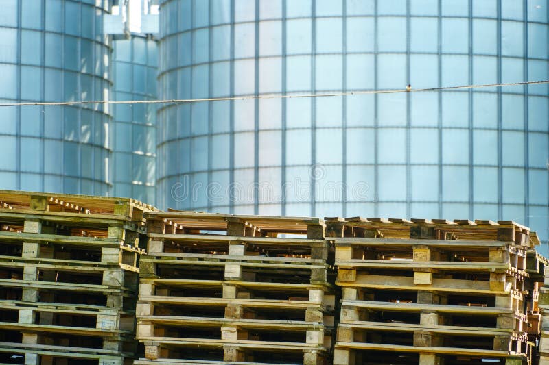 A Large Modern Plant for the Storage and Processing of Grain Crops ...