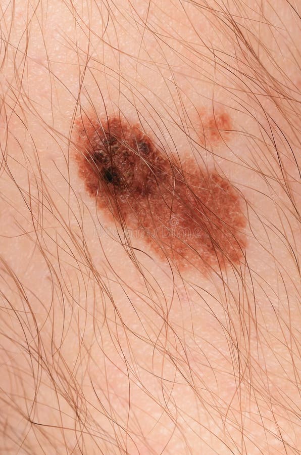 Suspicious Mole stock image. Image of healthcare, skin - 37250357