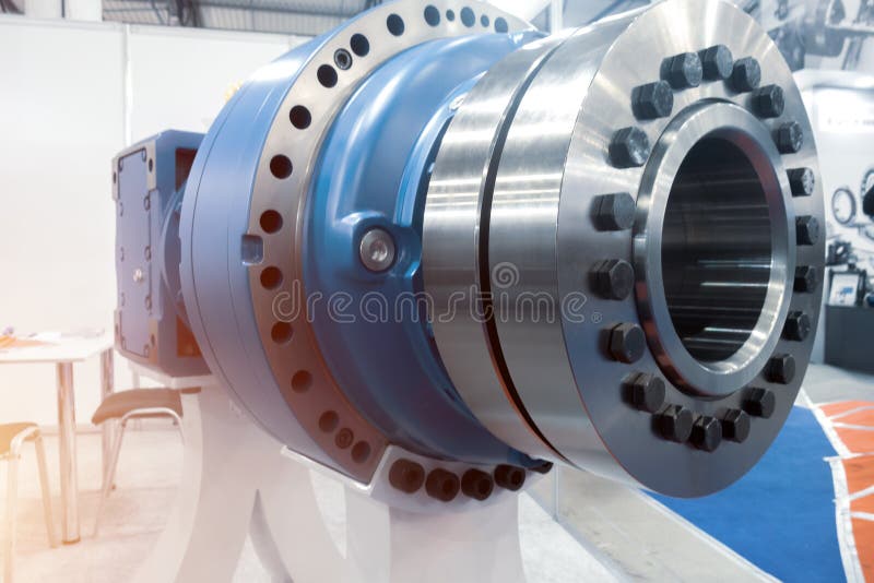 Large Motor Gearbox for Industrial Use Stock Image - Image of concept ...