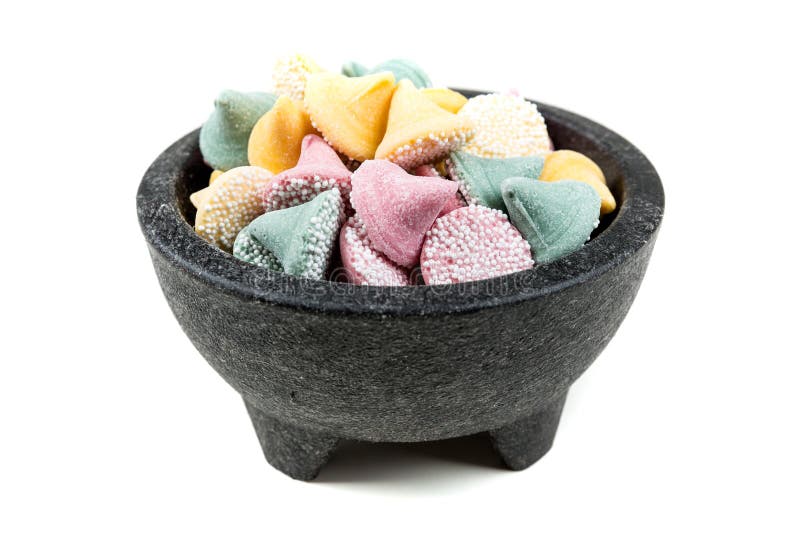 Large Multicolored Drops with Sugar Ball Coated Candy Stock Image ...