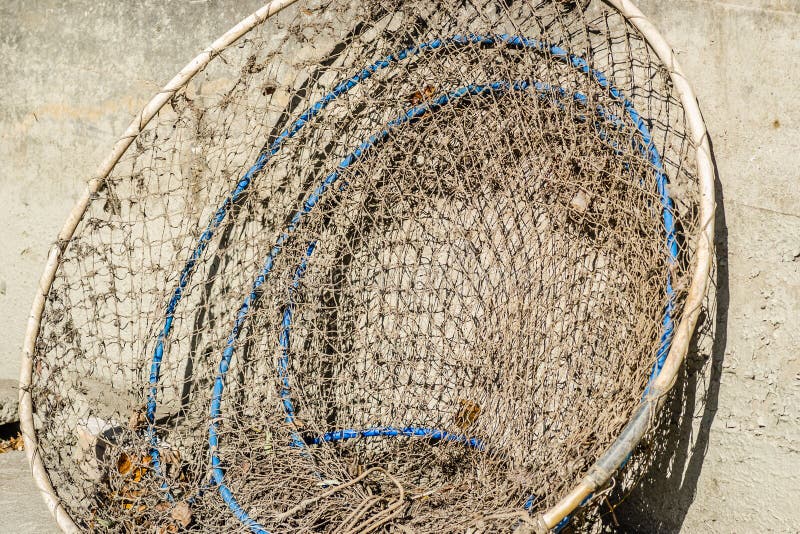 Large nets for fishing stock image. Image of business - 238535893