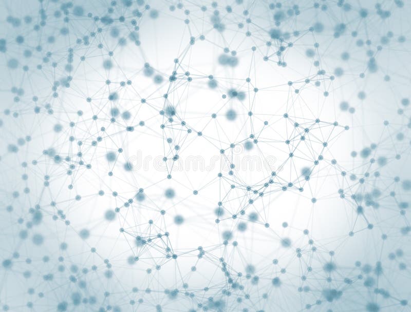 Large Network 3d Illustration Stock Illustration - Illustration of link ...